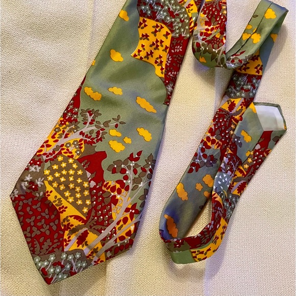 Wembley | Accessories | Vtg 7s Wild Groovy Colorful Loud Wide Tie ...